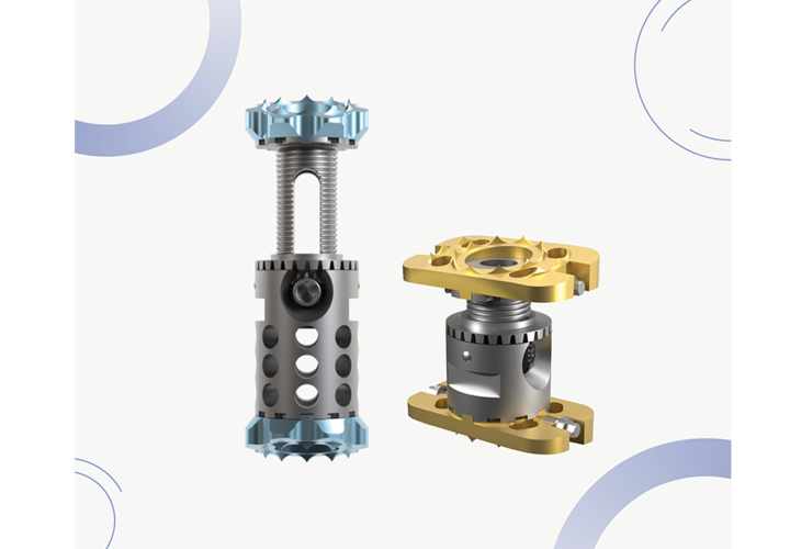 ️ Secure locking with a bevel gear drive